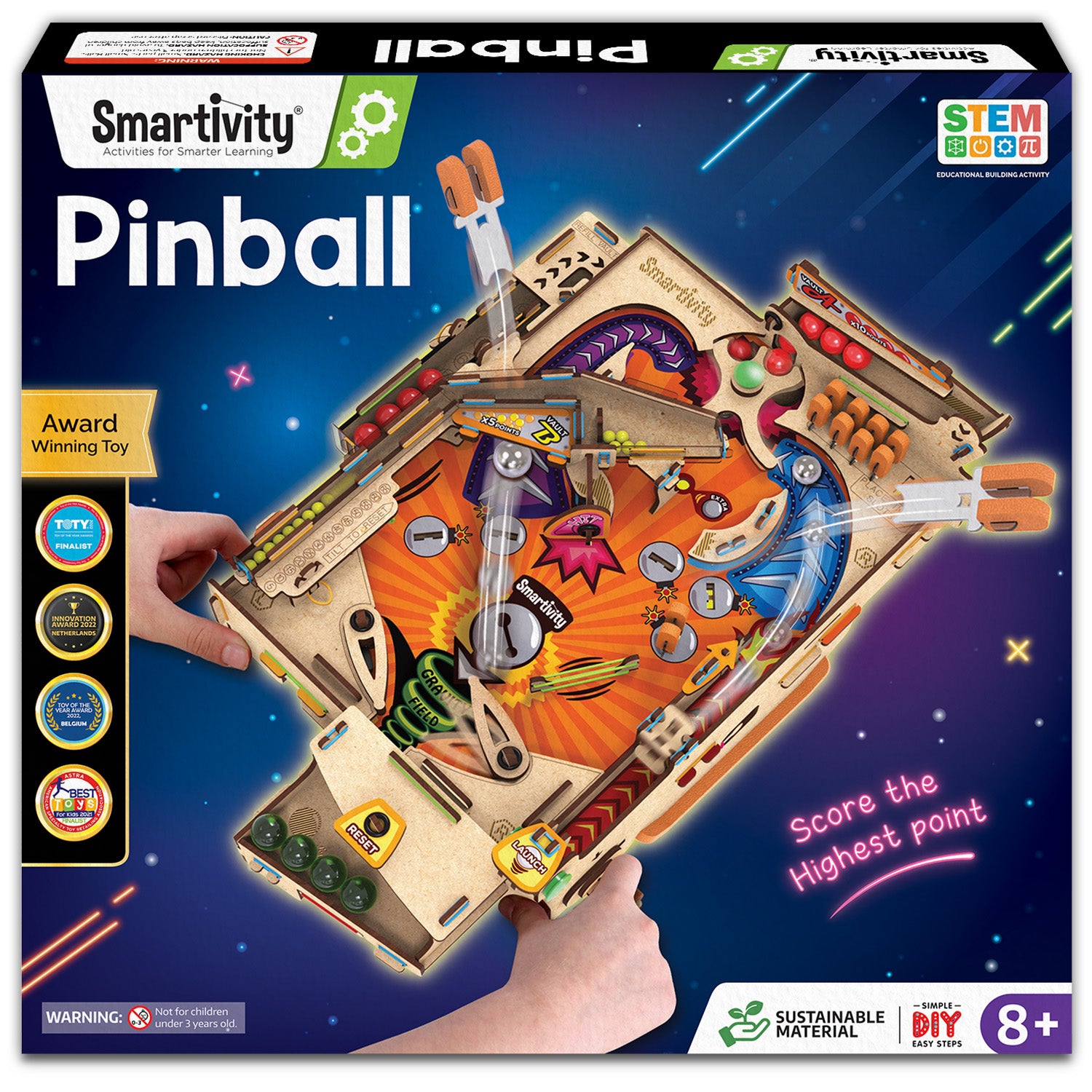 Pinball Machine Toy | STEAM Based Learning Toys – Smartivity USA
