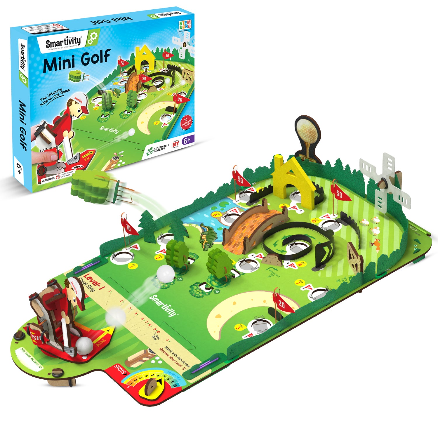 Smartivity Mini Golf | STEAM Based Learning Toys – Smartivity USA