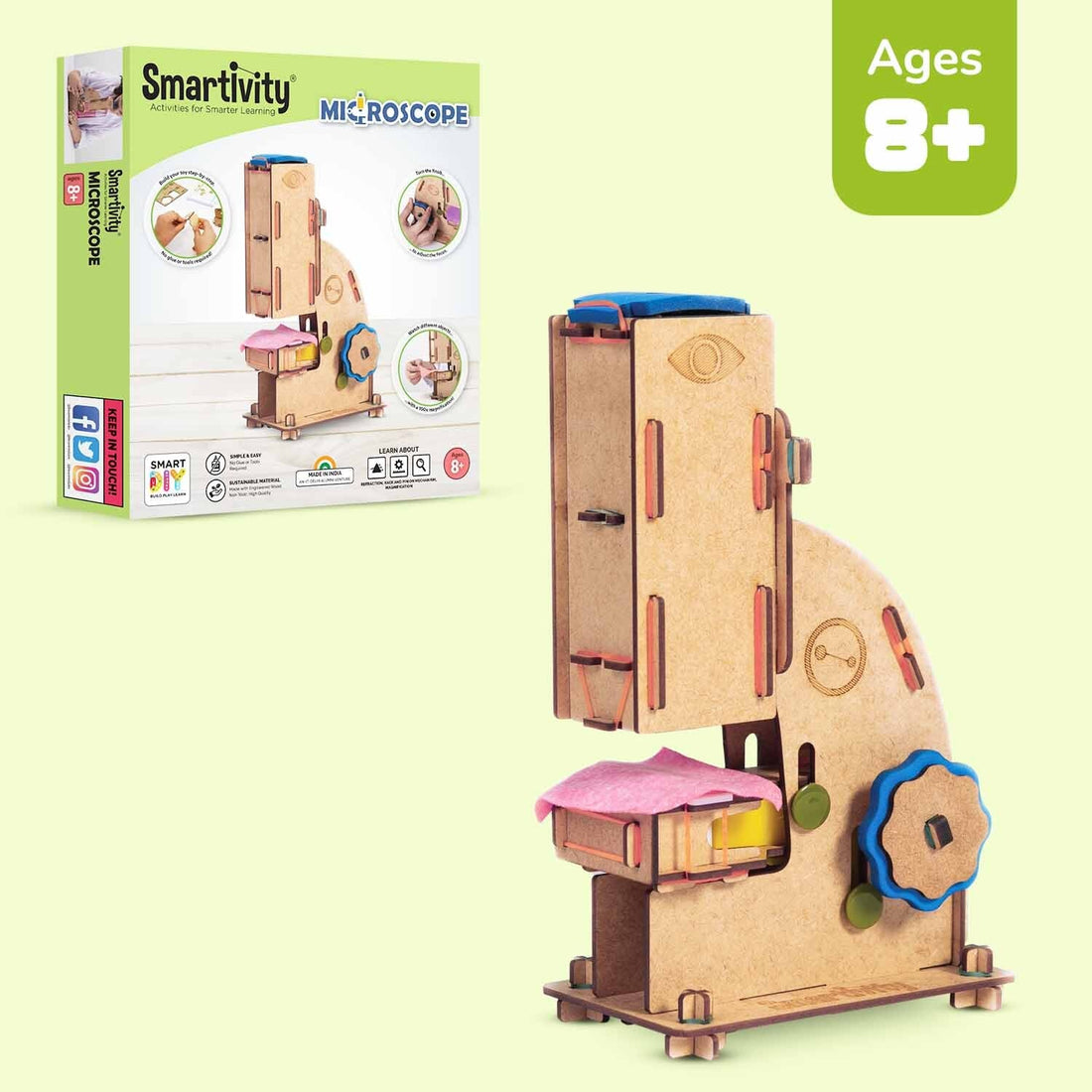 Microscope Toy | STEAM Based Learning Toys – Smartivity USA